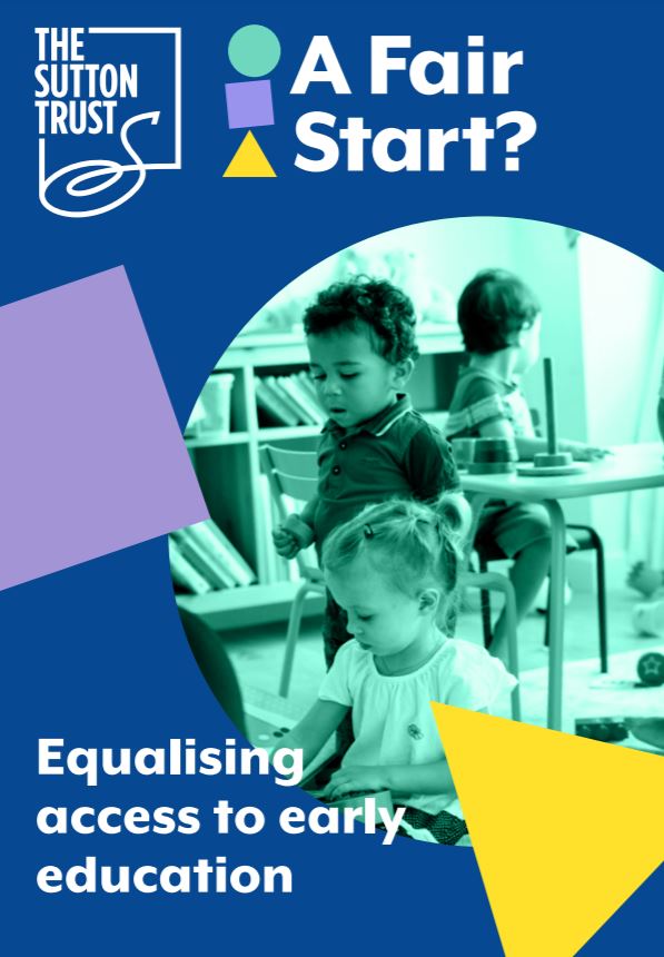 A fair start: equalising access to early education - Education and ...